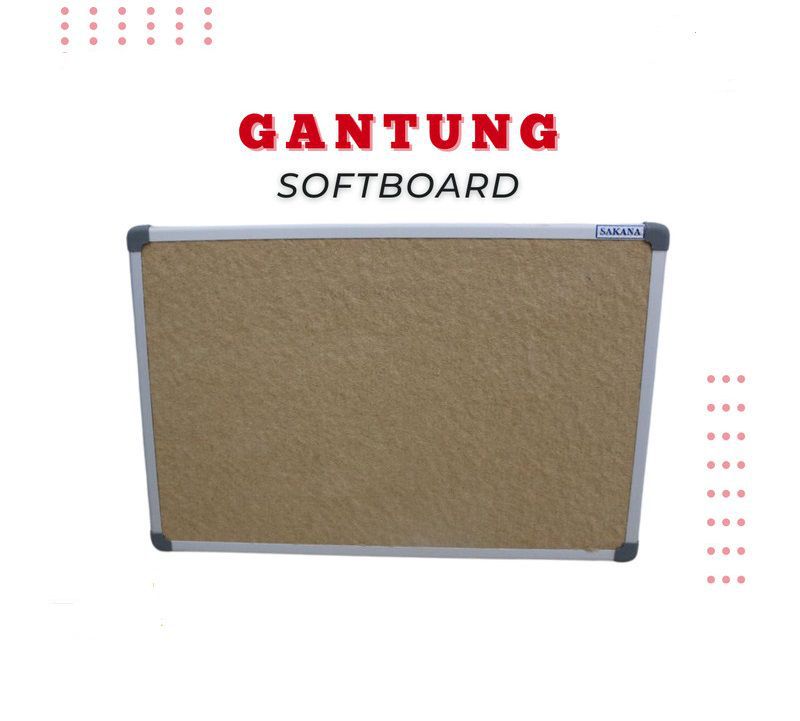 Softboard / Pin Board Ukuran 40 x 60 cm