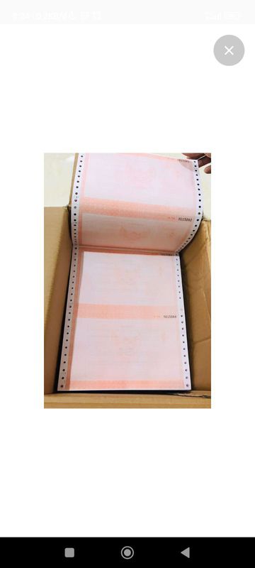 cetak custom continuous form 2 ply