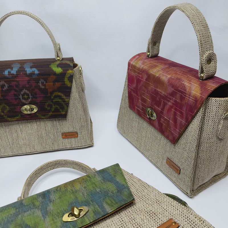 UwaisGen Tas Selempang Wanita Saffana Bag Tas Wanita Goni Endek Etnik ...