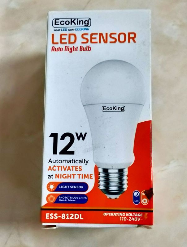 Lampu sensor Cahaya 12w