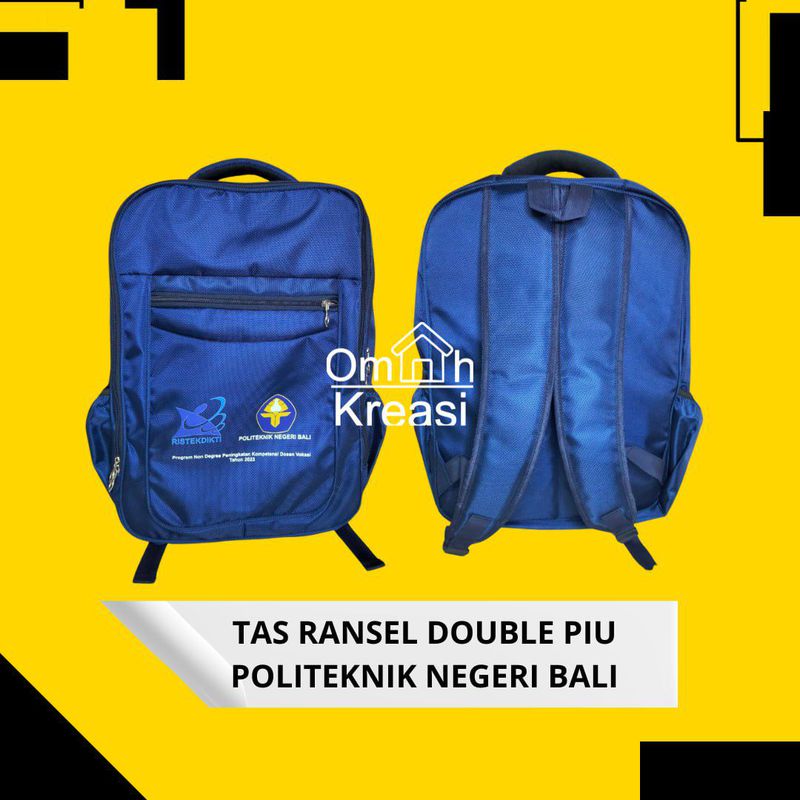 Tas Ransel Double Piu Custom