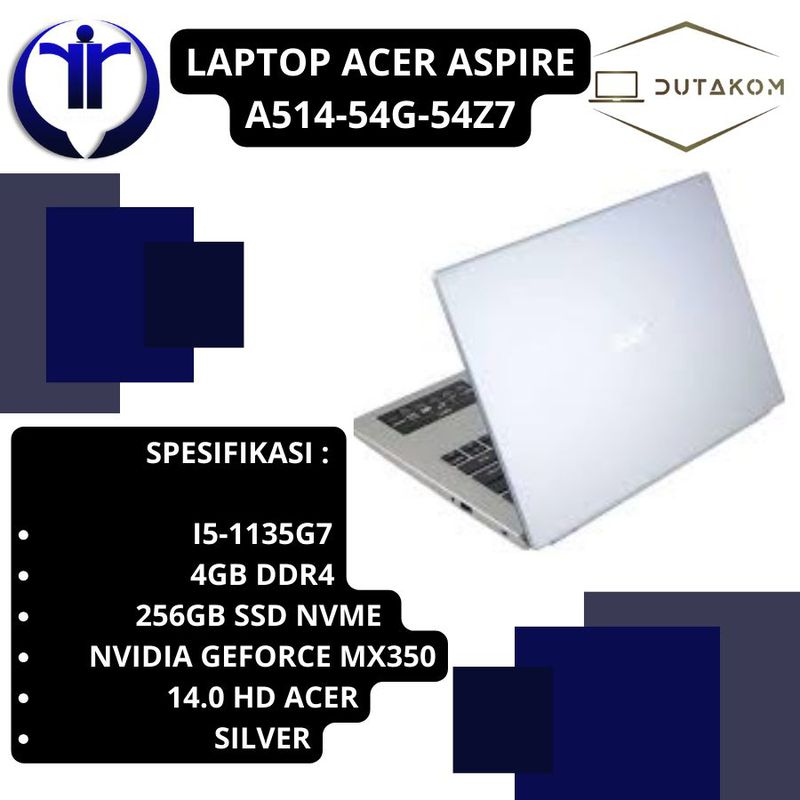 LAPTOP ACER ASPIRE A514-54G-54Z7
