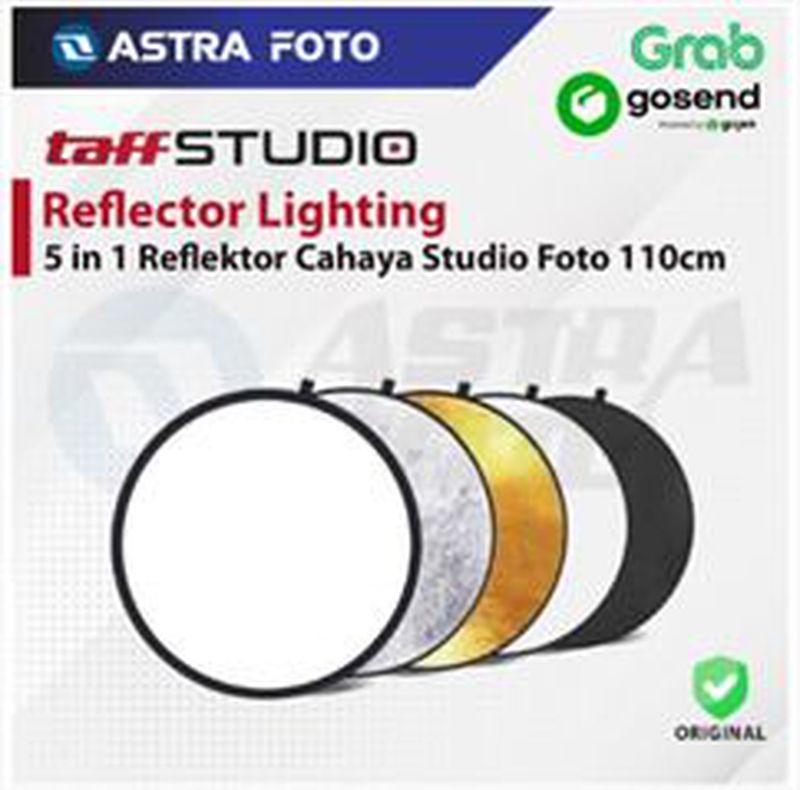Reflektor Cahaya Studio Foto 5 in 1 Diameter 110cm Reflector Lighting