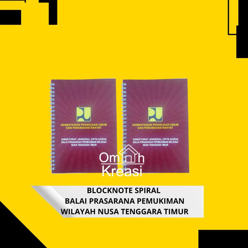 Blocknote Spiral Custom