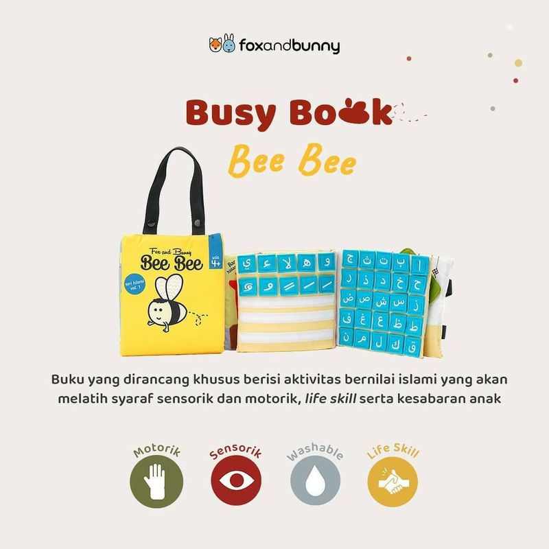 Busy Book Islami Vol.1 - BeeBee Book Tema Islami