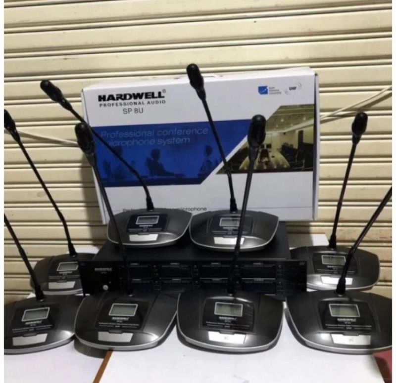 Paket Mic Conference 8 Mic Hardwell Cmp