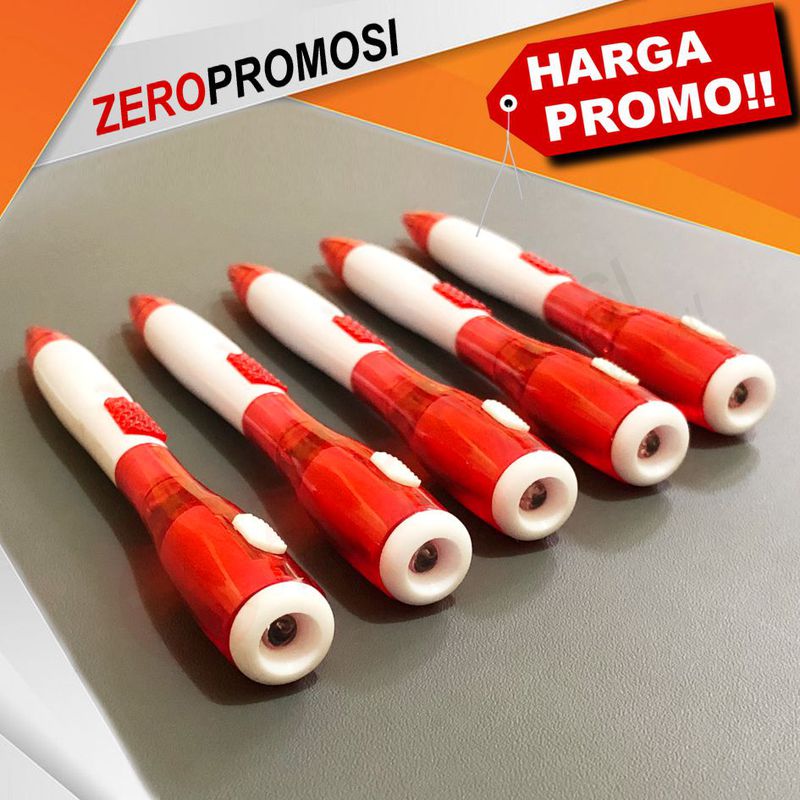 Souvenir Pulpen Senter 17 Agustusan Custom Desain