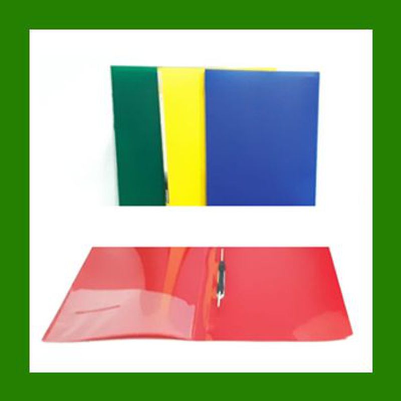 MAP PLASTIK DOKUMEN SPRING FILE SNELLHECTER FOLIO F4