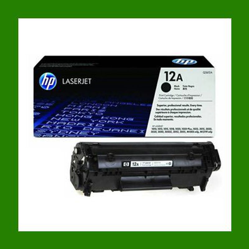 Black Toner 12A ( Q2612A ) khusus untuk Tipe PRINTER HP LaserJet