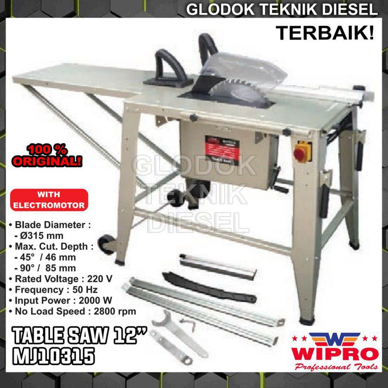 Mesin Gergaji Meja 12