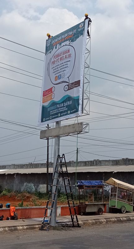 Pemasangan MMT 2x3 m2