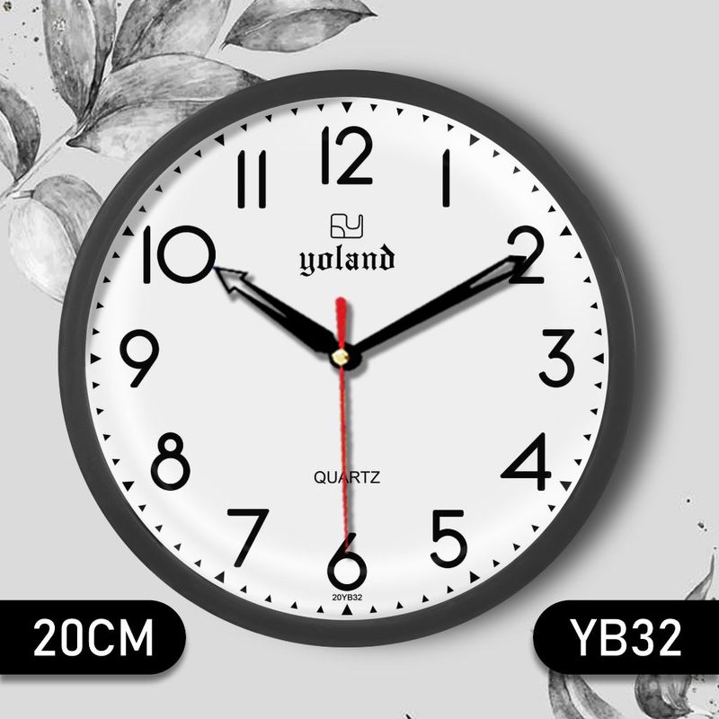 Jam Dinding POLOS YOLAND | Diameter 20-30cm | Dekorasi Simple Minimalis ...
