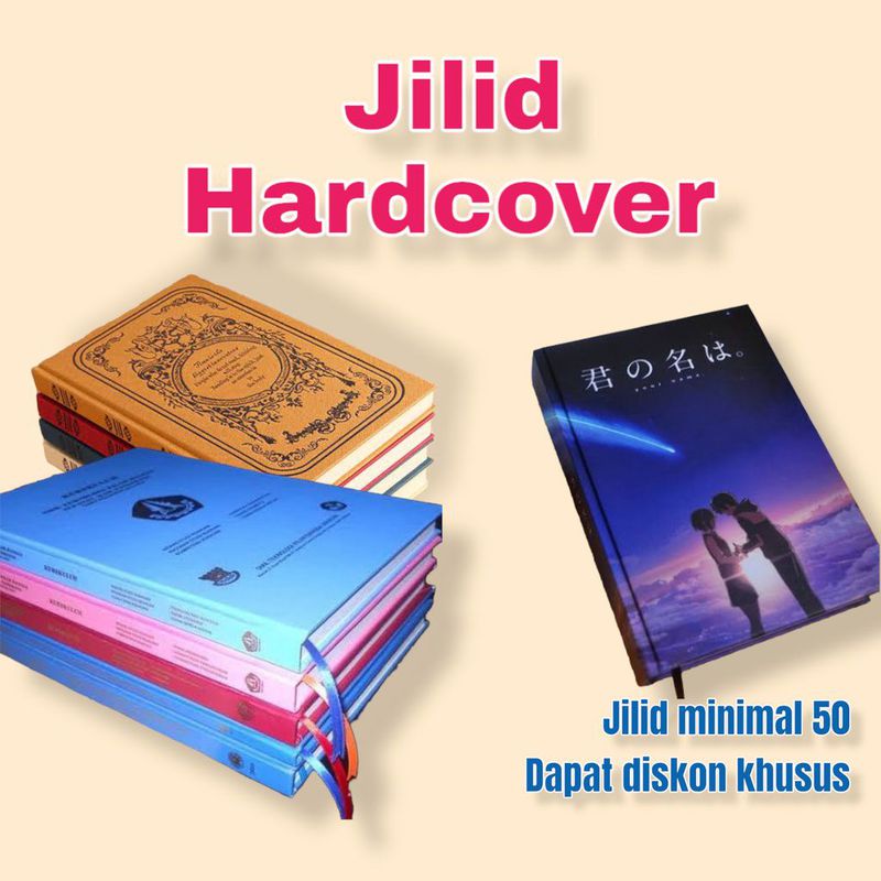 Jilid Hardcover Skripsi Buku