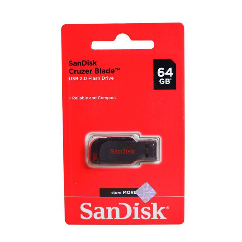 Flash Disk Sandisk 64GB Cruzer Blade CZ50