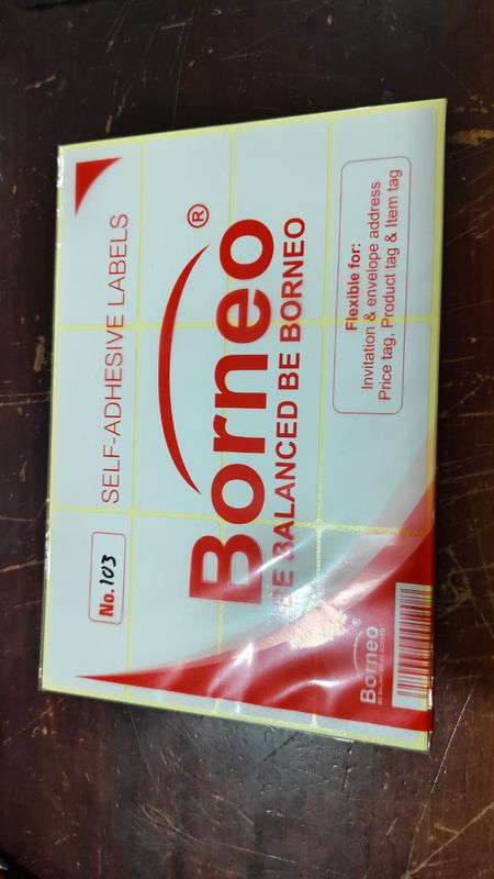 Borneo Label 103 PLS