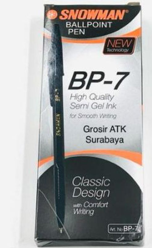 BALLPOINT SNOWMAN BP 7