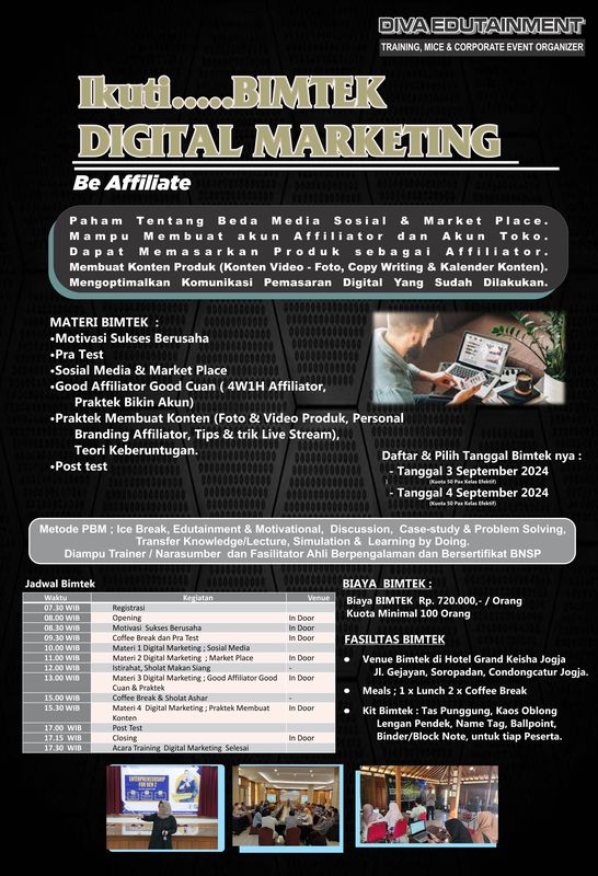 BIMTEK DIGITAL MARKETING BE AFFILATE