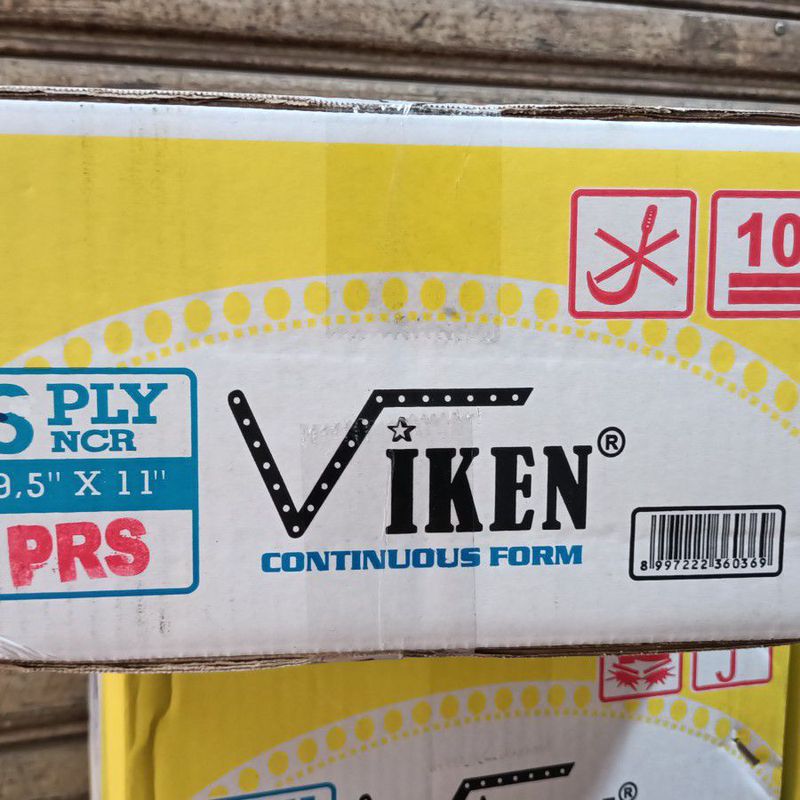 Kertas Continous Form PRS 4 ply VIKEN