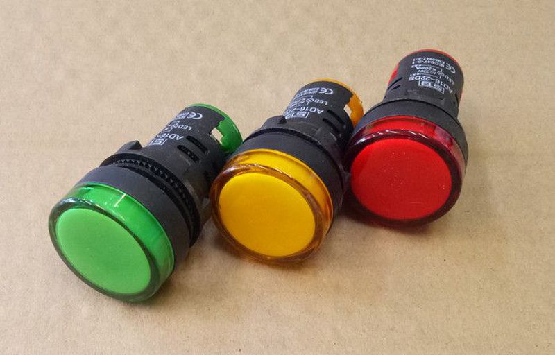 Pilot Lamp 16mm 24 VDC - Merah