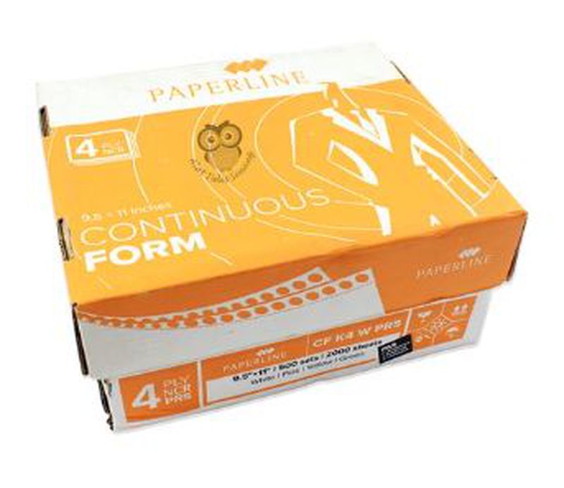 Continuous Form PRS 4 Ply Paperline