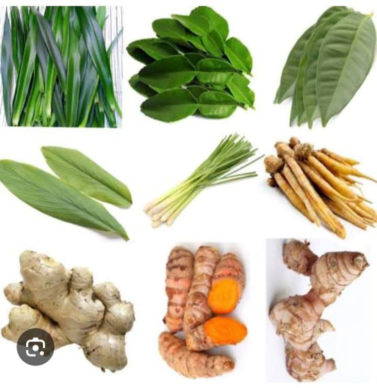 Bumbu Dapur (Sereh, Jahe, Kunyit, Daun salam, Lengkuas)