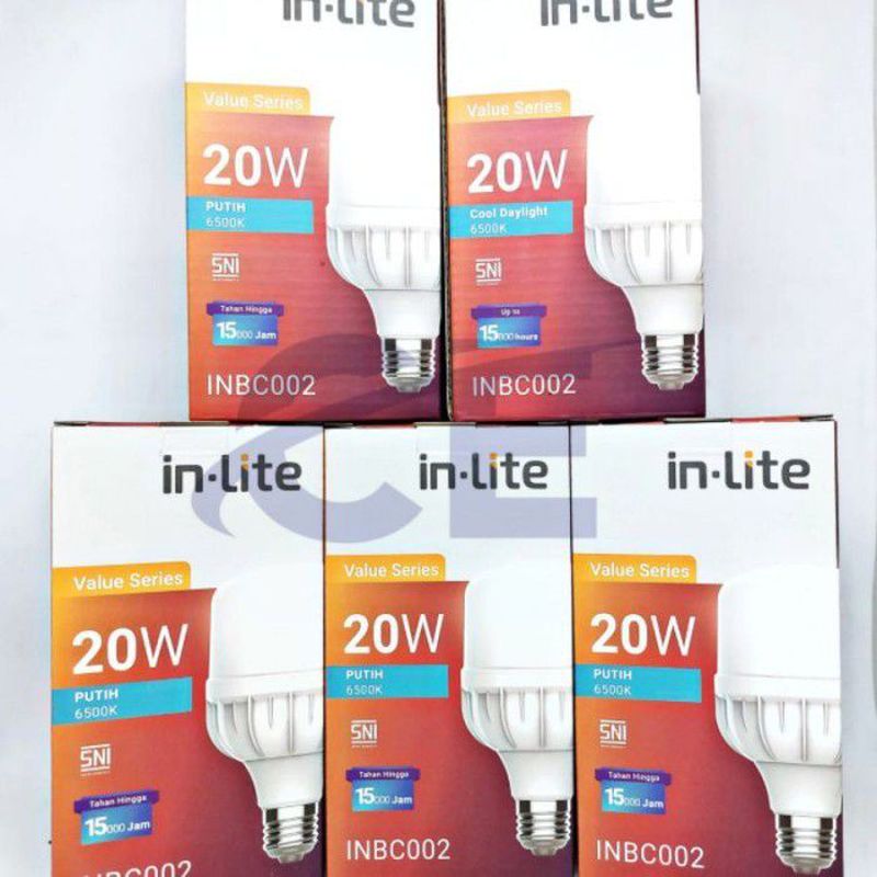 Lampu INLITE LED Kapsul 20w