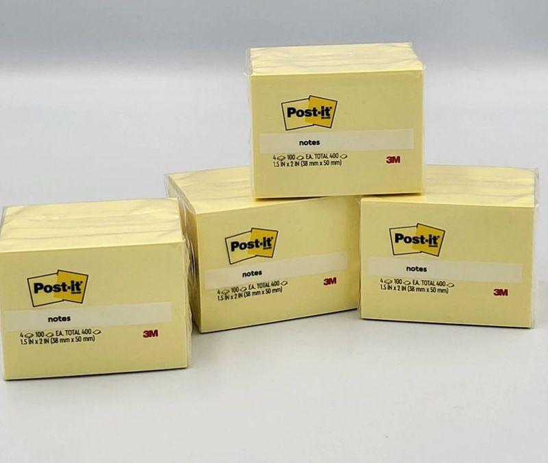 3M Post-It Note Yellow