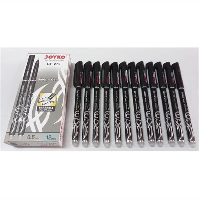 Joyko Erasable gel pen GP-279 (12 pcs)