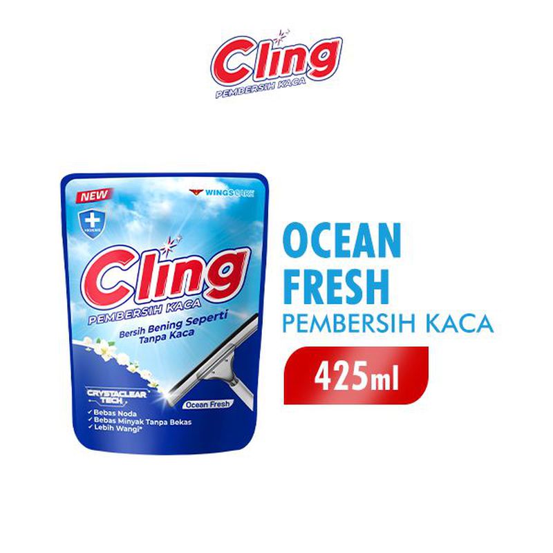 cling pembersih kaca ( wings ) - Kuning