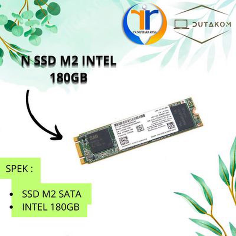 N SSD M2 INTEL 180GB SATA