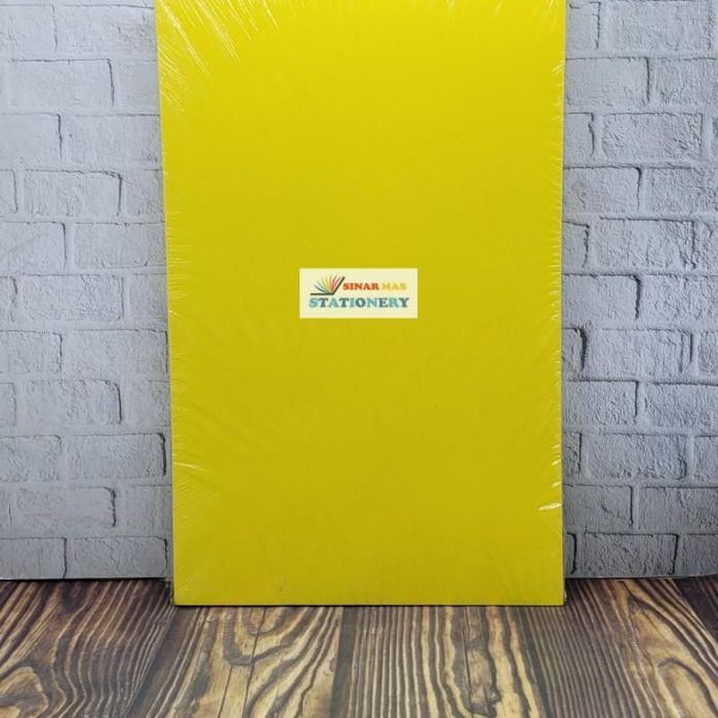 Kertas Jilid F4 Warna Kuning @ 100 lbr