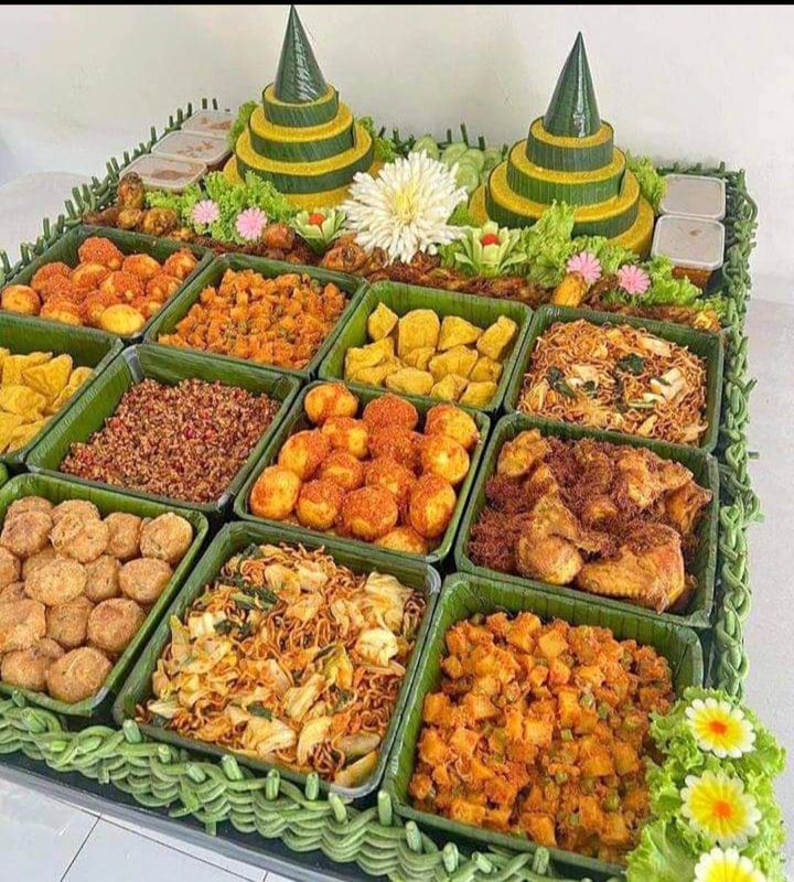 Paket Nasi Tumpeng Komplit Porsi Besar