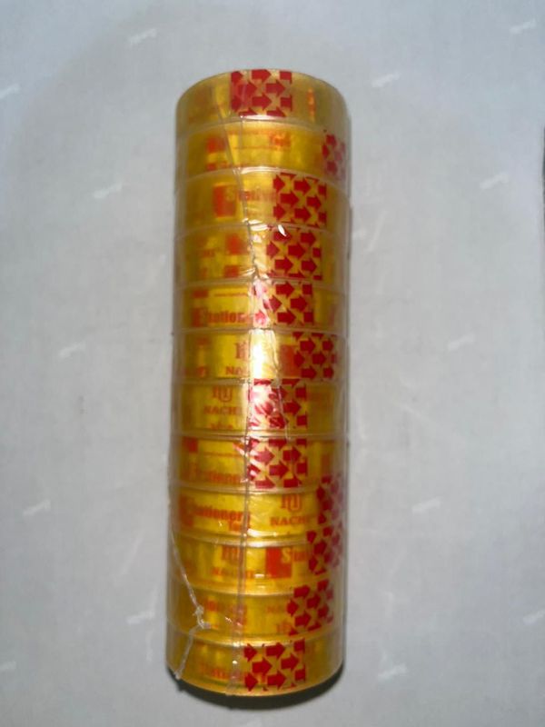 Isolasi/ selotip / lakban kecil Bening [NACHI] - 1 pak isi 12 pcs