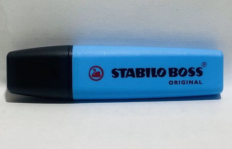 Stabilo Boss Biru