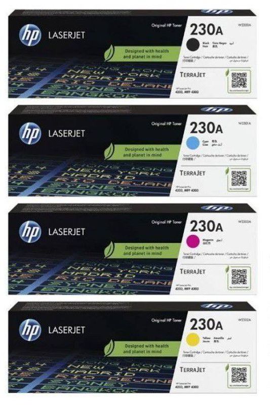 Toner HP 230A Original Cartridge HP Printers 4203/4303 series - Yellow