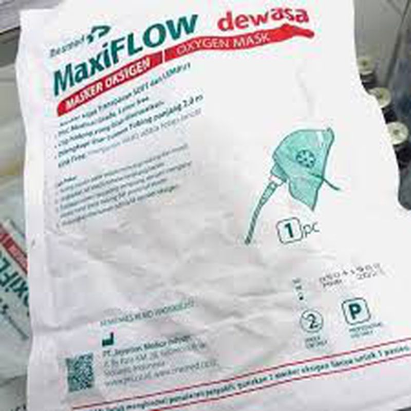 MaxiFlow Masker Oksigen Dewasa