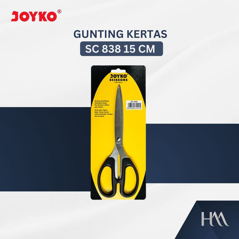 Gunting Joyko SC-838 (Tanggung) - Ukuran 6 Inchi (15cm)