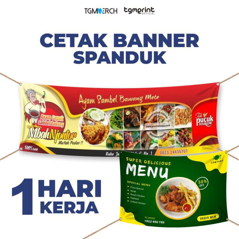 Spanduk Flexy 340 gsm
