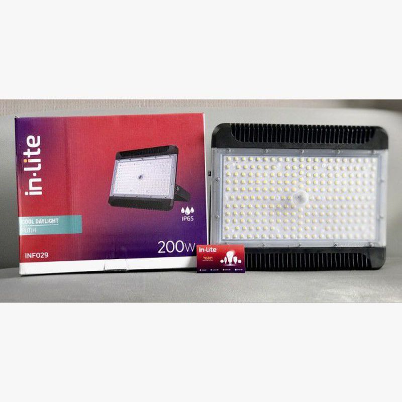 LAMPU SOROT INLITE 200 WATT / PUTIH