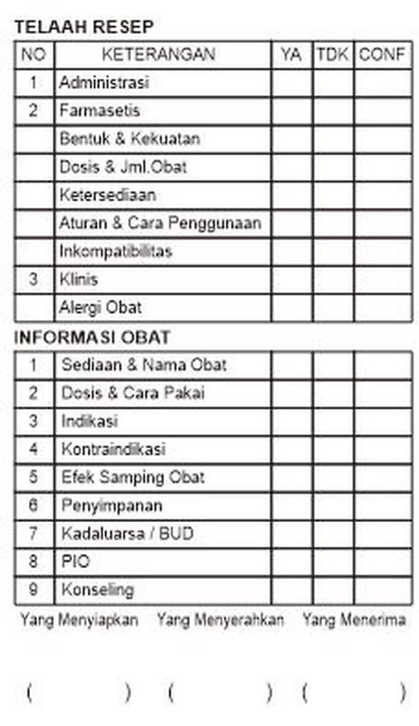 Telaah Resep 1/4 Folio Pusk Kokap 1