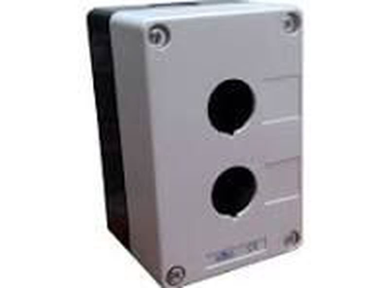 box push button station 22mm 2 hole