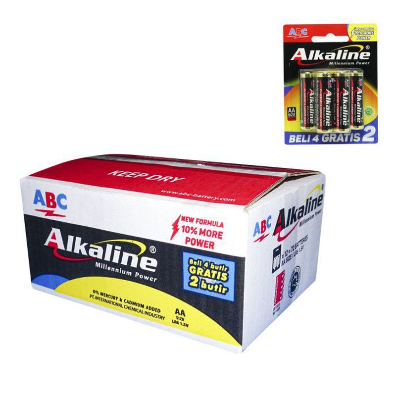 Baterai ABC Alkaline - AA