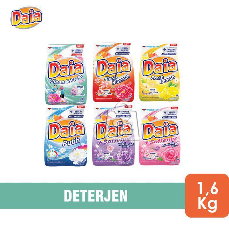 Daia Deterjen 1,6kg - Violet Passion