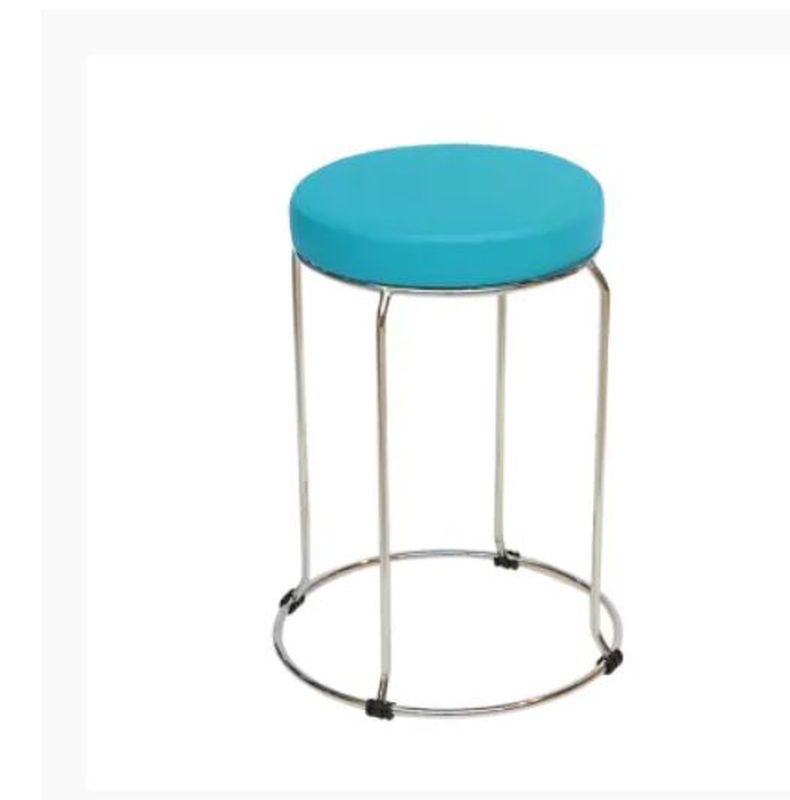 Kursi besi bulat spon