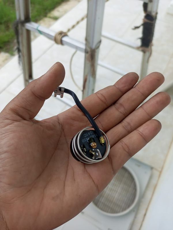 perbaikan ganti OLP AC ( OVER LOAD PROTECTOR)