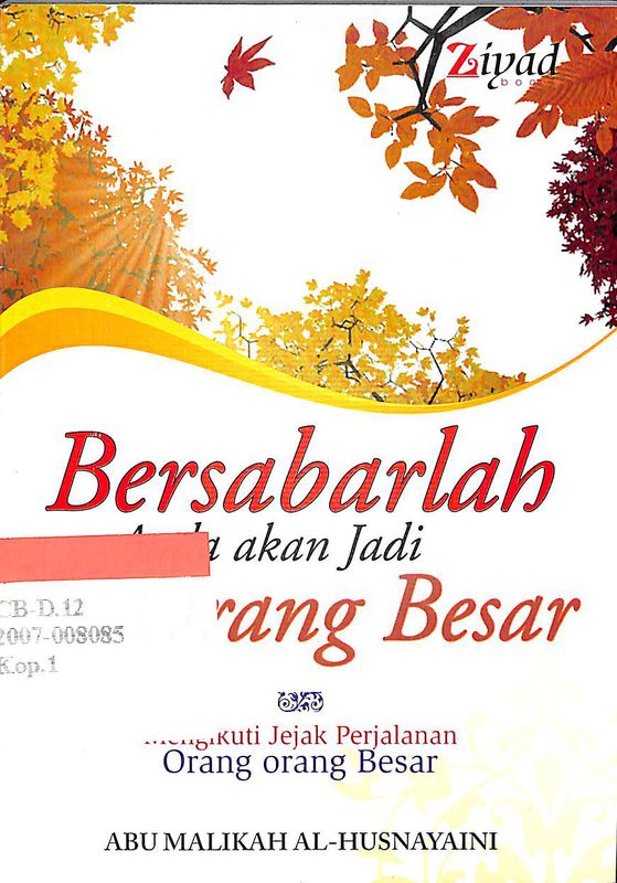 Bersabarlah Anda Akan Jadi Orang Besar