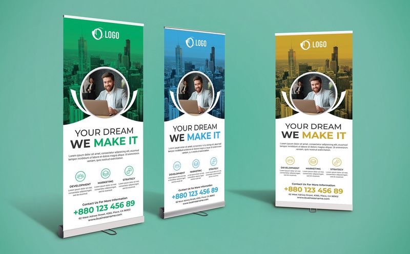 Roll Up Banner 160x60