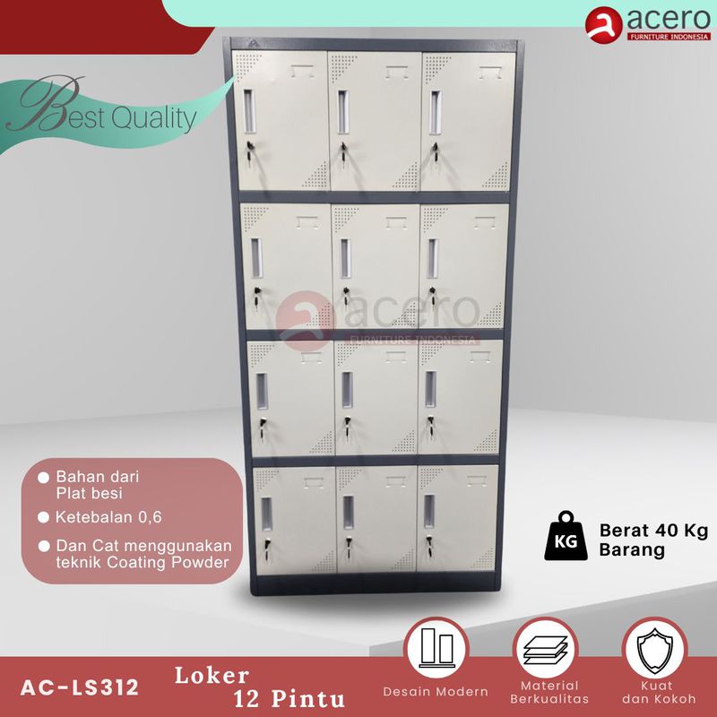 LOCKER 12 PINTU