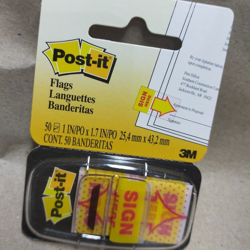Post It 3M No 680 - SIGNHERE