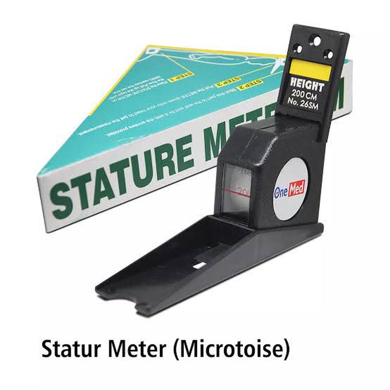 Staturmeter / Microtoa / Microtoise / Alat pengukur tinggi badan tembok